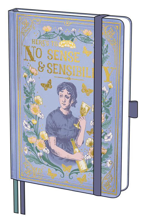 The Art File - Jane Austen Notebook #AFNTB27