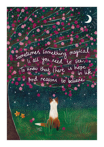 The Art File - Reason Believe Friendship Greeting Card #AFFX06