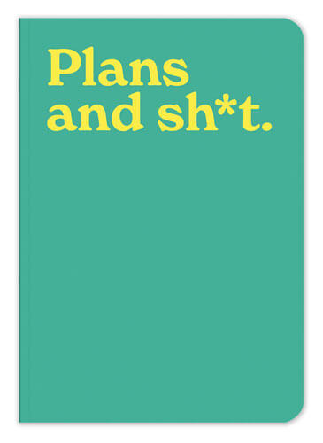 Mint Publishing - Plans And Sh*t Notebook #GAN004