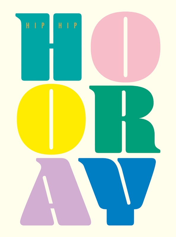 The Art File - Hooray Congratulations Greeting Card #AFOH04