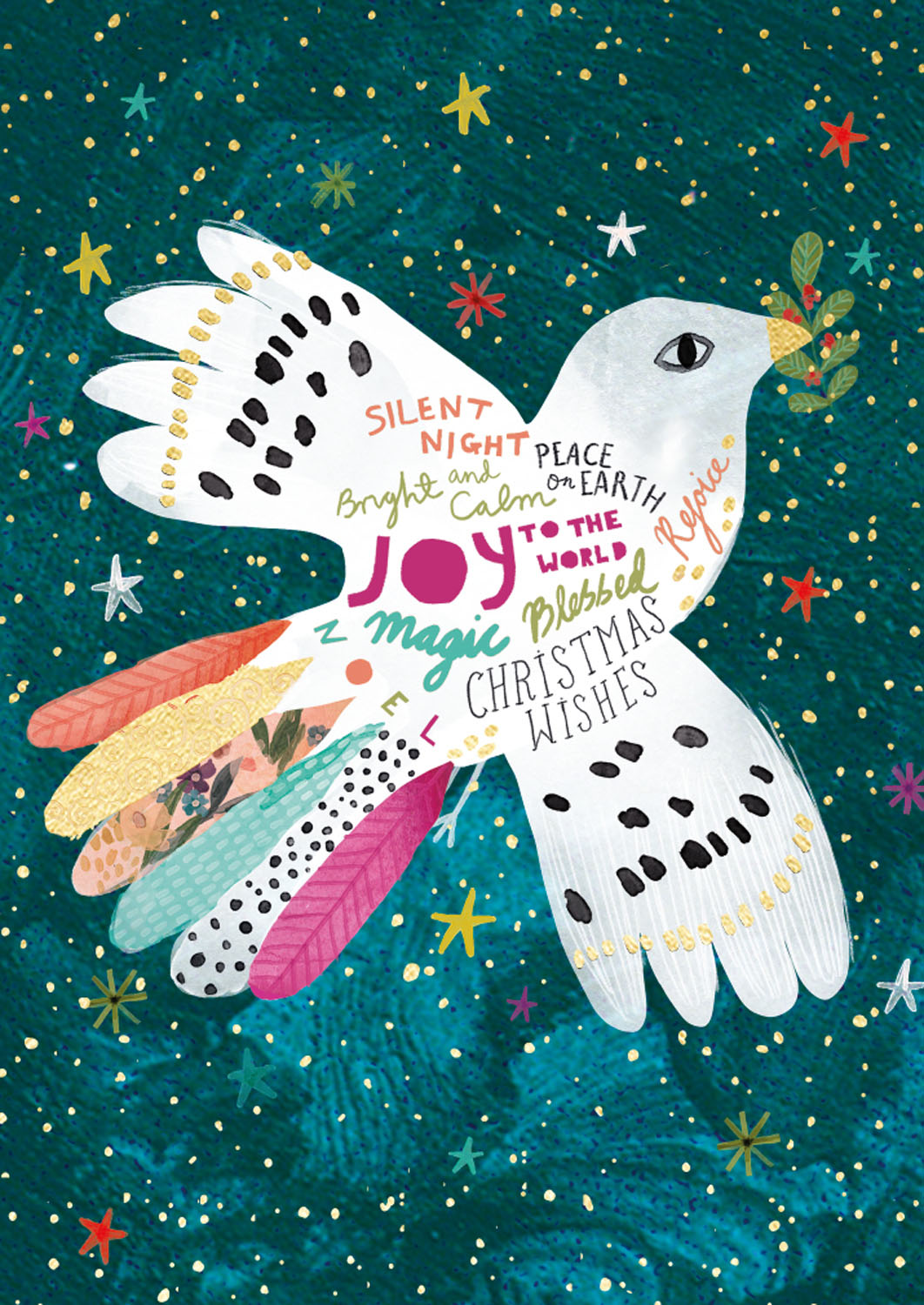 Ling Design - Peace Dove Greeting Card #LNQ0430